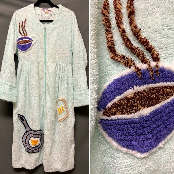 Vintage | Intimates & Sleepwear | Vintage Canyon Group Robe Chenille ...